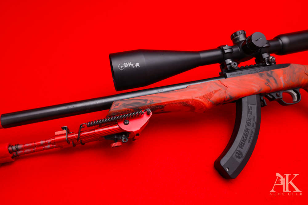 Custom 2023 Ruger Model 10/22 - Thumbhole Stock - Bipod - Scope - Semi ...