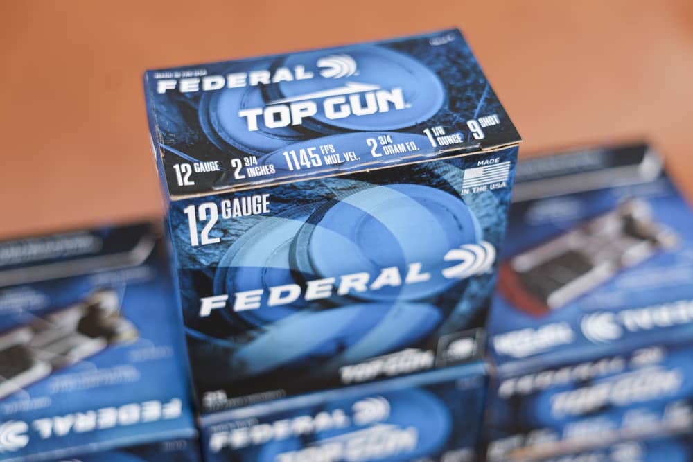 Federal Top Gun Target Load #9 - 12 Ga - FULL CASE - Shotgun Shells at ...