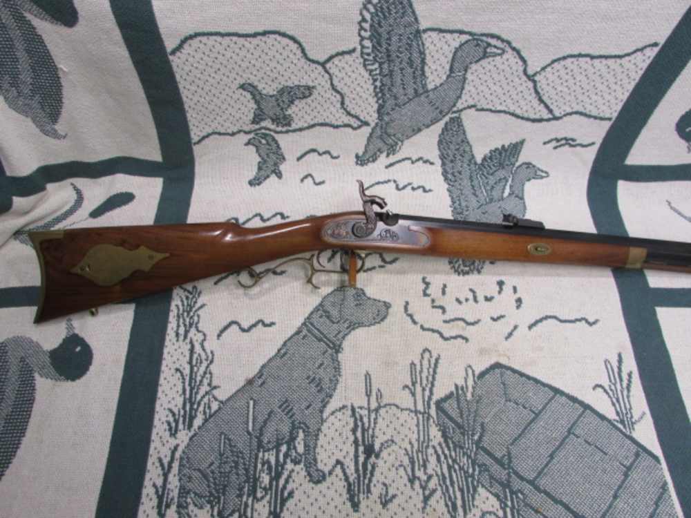 Thompson Center Hawken 50cal Caplock Percussion VGC - Black Powder ...