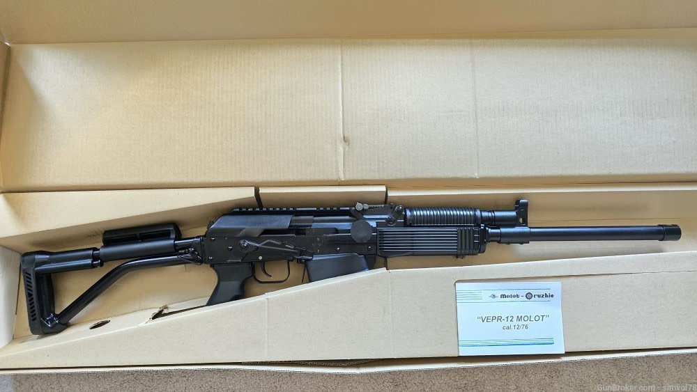 Russian Molot Vepr Defender 12 Gauge Semi- Automatic Shotgun - Semi ...