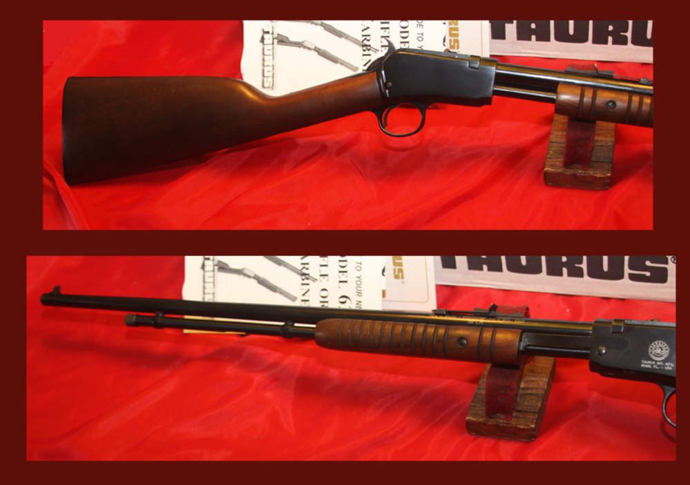 Taurus M62 Pump Take-down, 23" Barrel, .22LR, Unfired, Box & Manual ...