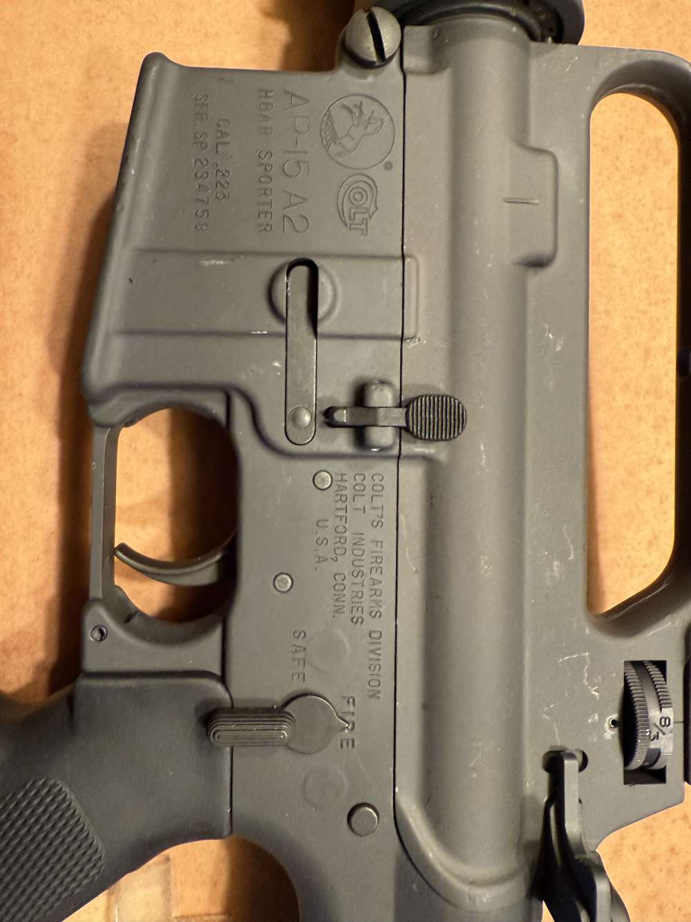 Colt AR-15A2 Sporter - Model R 6600 no sear block - Semi Auto Rifles at ...