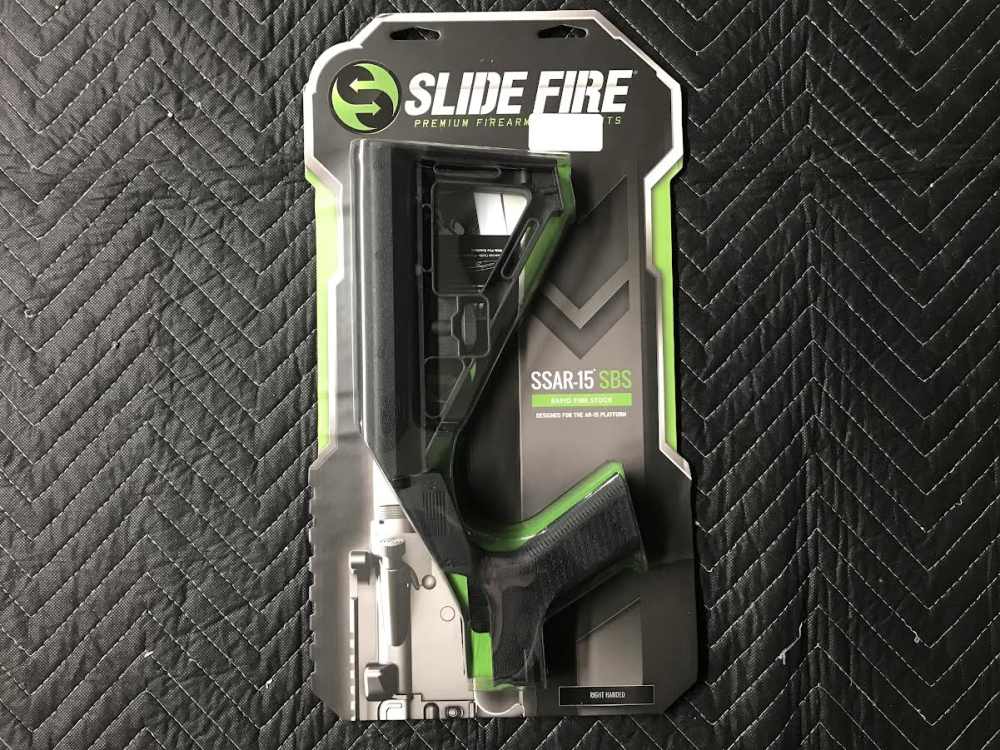 Slide Fire SSAR-15 Rapid fire Bump Stock - AR Stocks, Forends, Forearms ...