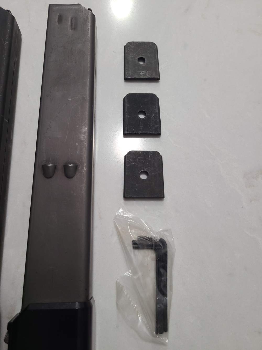 Taylor Freelance UZI SMG +10 - Black w/ 1989 Uzi three magazine holder - Magazines at GunBroker ...