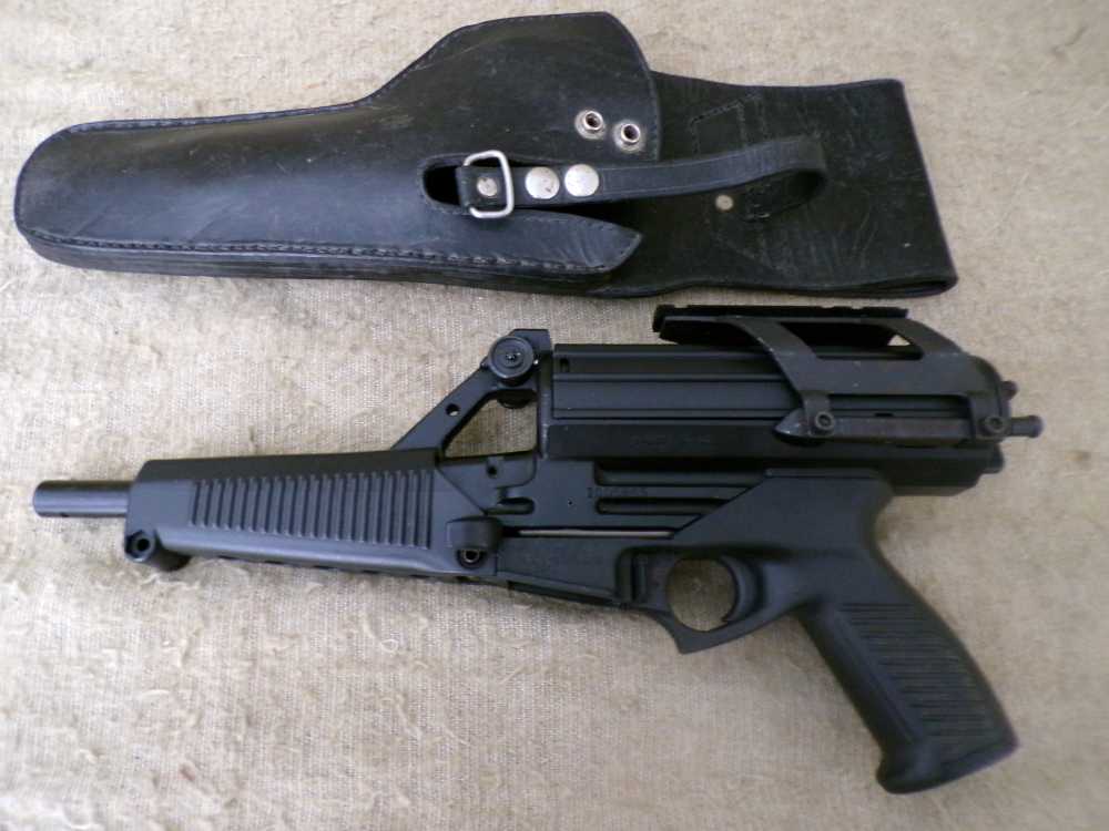 Calico M950 with Very Rare Mike Sellers Holster S/N 1005865 - Semi Auto ...