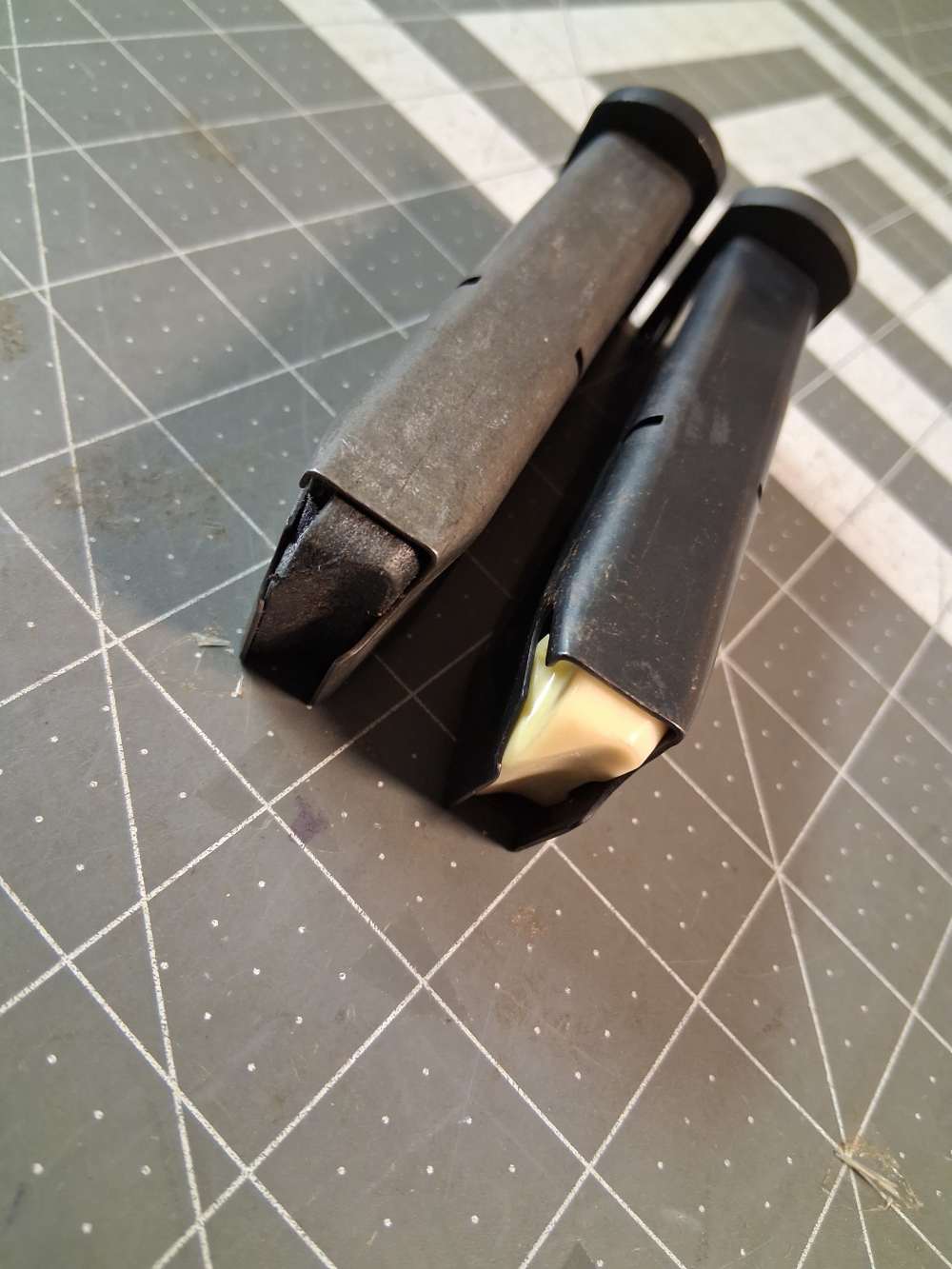 2 pack beretta 92 magazine clip restricted law enforcement only marked ...