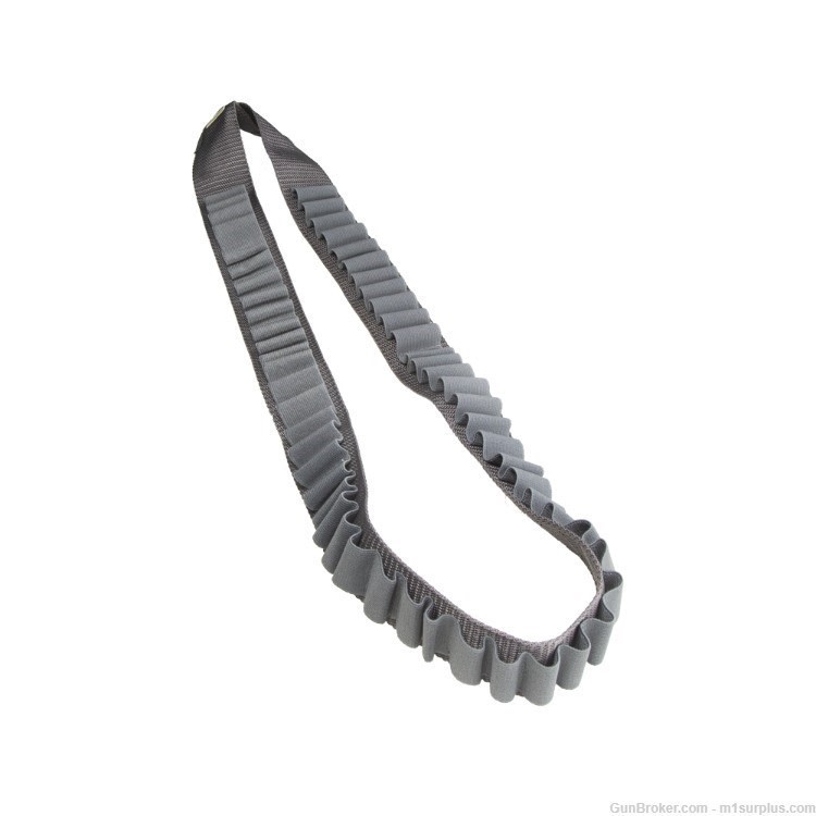 VISM Tactical Grey 12 Gauge Shotgun 56 Shotshell Bandolier Strap ...