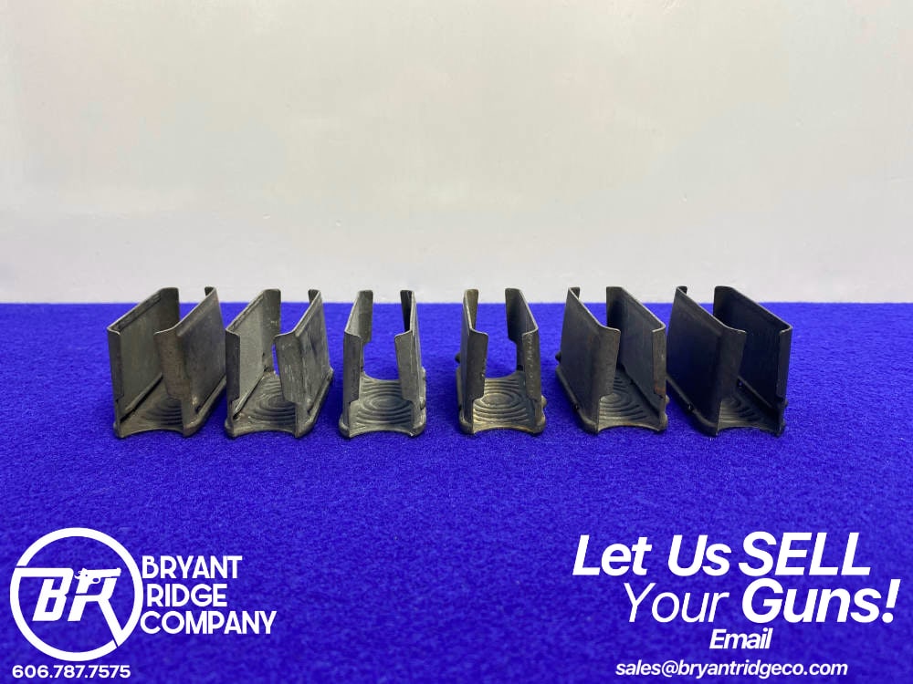 (6) Steel Stripper Clips - .30-06 8Rd Capacity *MILTARY STYLE RIFLE ...