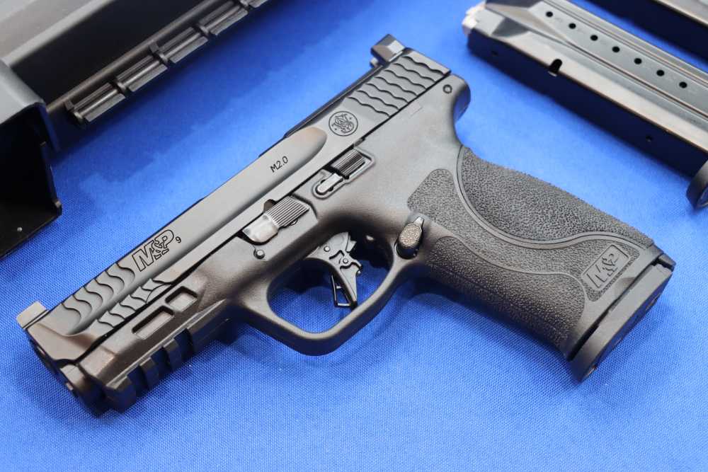 Smith & Wesson S&W Model M&P 9 M2.0 Pistol Night Sights 9MM Optic Ready 17R - Semi Auto Pistols ...