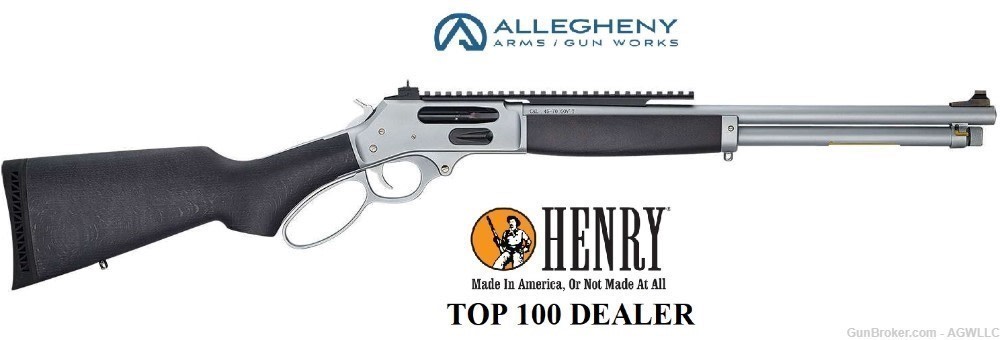 Henry H010GAWP All-Weather Picatinny Rail Side Gate, .45-70 GOVT ...