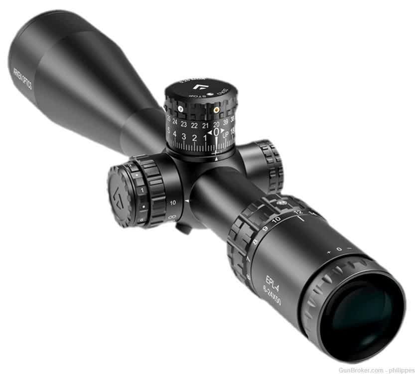 Arken Optics EPL-4 6-24X50 FFP MOA VPR with Zero Stop - 30mm Tube ...