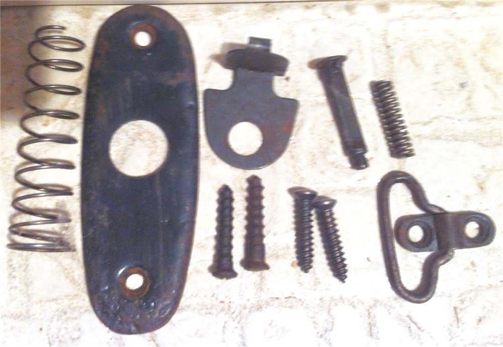 SKS Stock Hardware Kit Buttplate Butt Plate Trap Door Sling Swivel ...