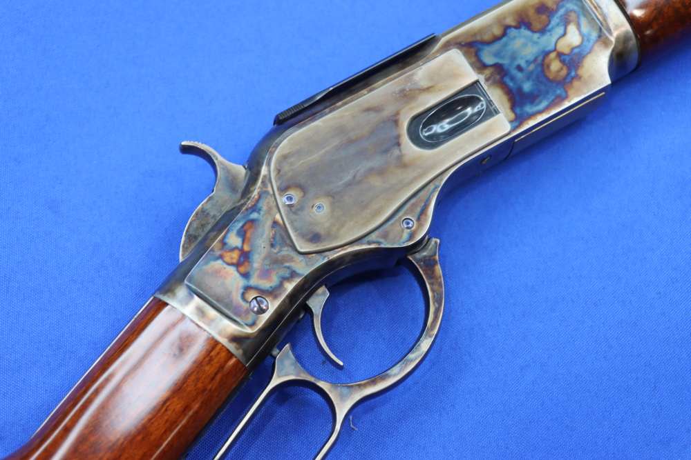 Cimarron Model 1873 Short Rifle Carbine 44WCF 18" Half Octagon 44-40 ...