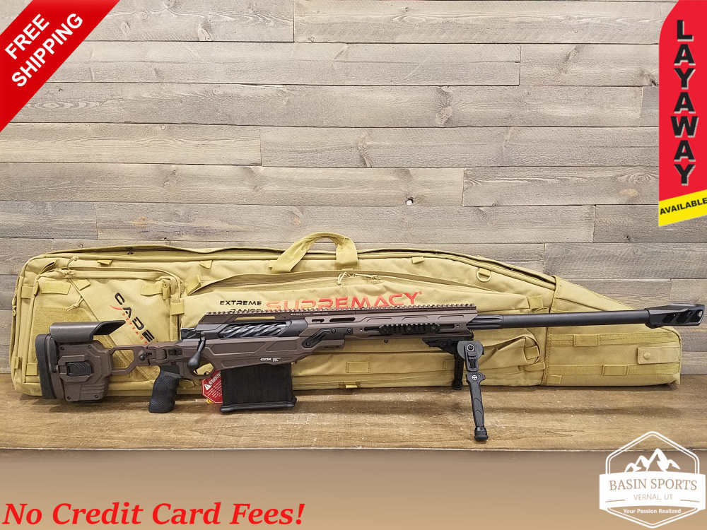 Cadex CDX-50 Tremor 50 BMG Hybrid SSV/Black 29" - Bolt Action Rifles at ...