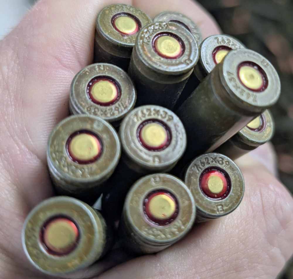 550 Rounds 7.62x39 Ammo Tulammo Chinese FMJ Steel Case AK AK47 - Rifle ...