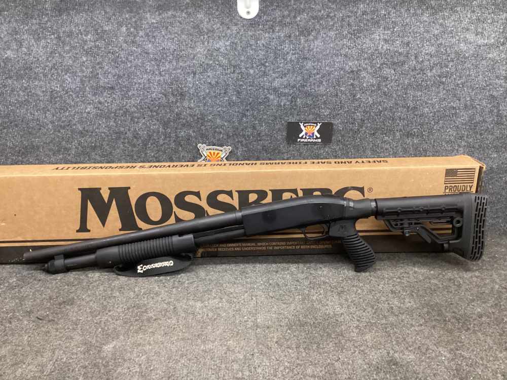 Mossberg 590 Persuader 12GA Pump 18.5 Barrel Box Pistol Grip Stock 6-shot - Pump Action Shotguns ...