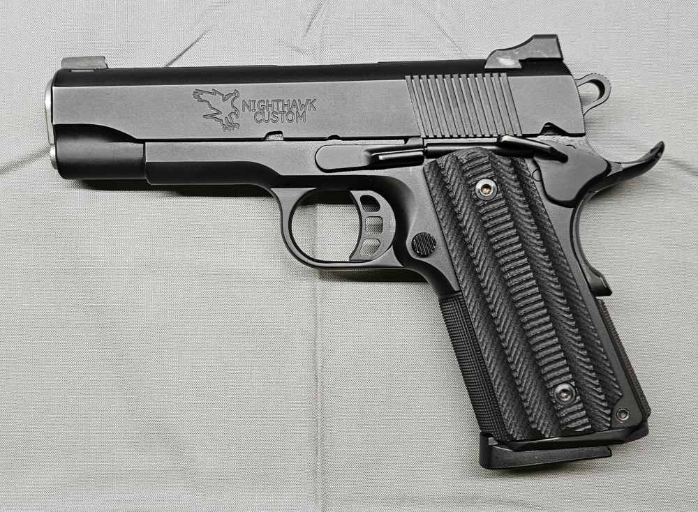 Nighthawk Custom T3 1911 45 ACP 4.25" 7Rd 4 Mags Night Hawk T 3 NOCCFEE ...