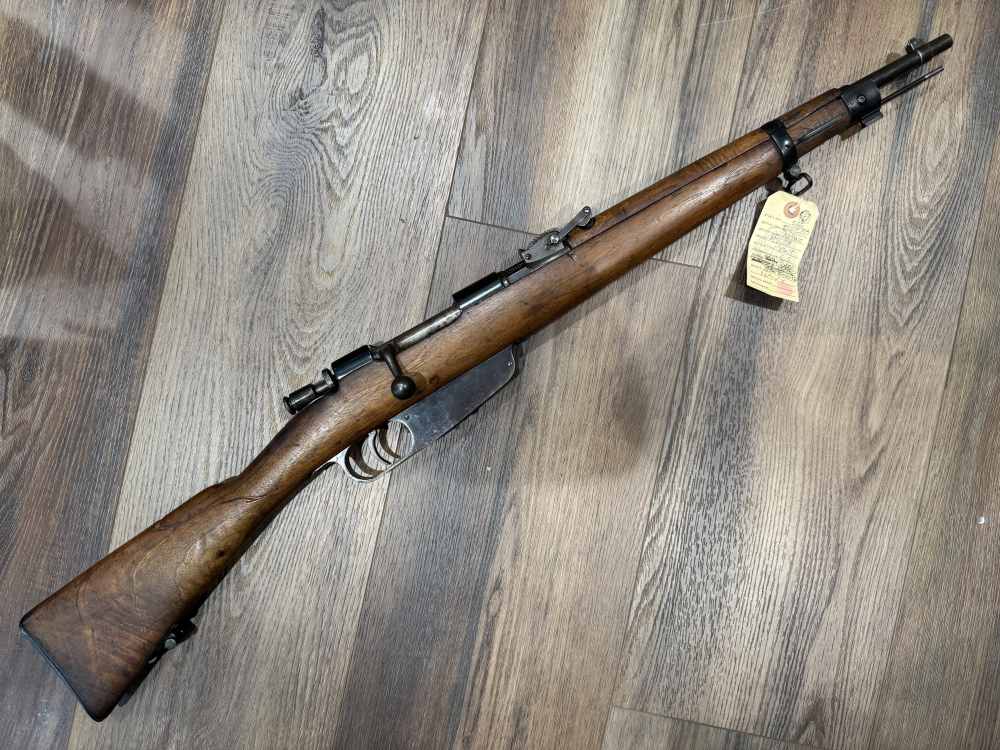 1936 Beretta Gardone Carcano M91/28 6.5mm ww2 Navy marked - Curios ...