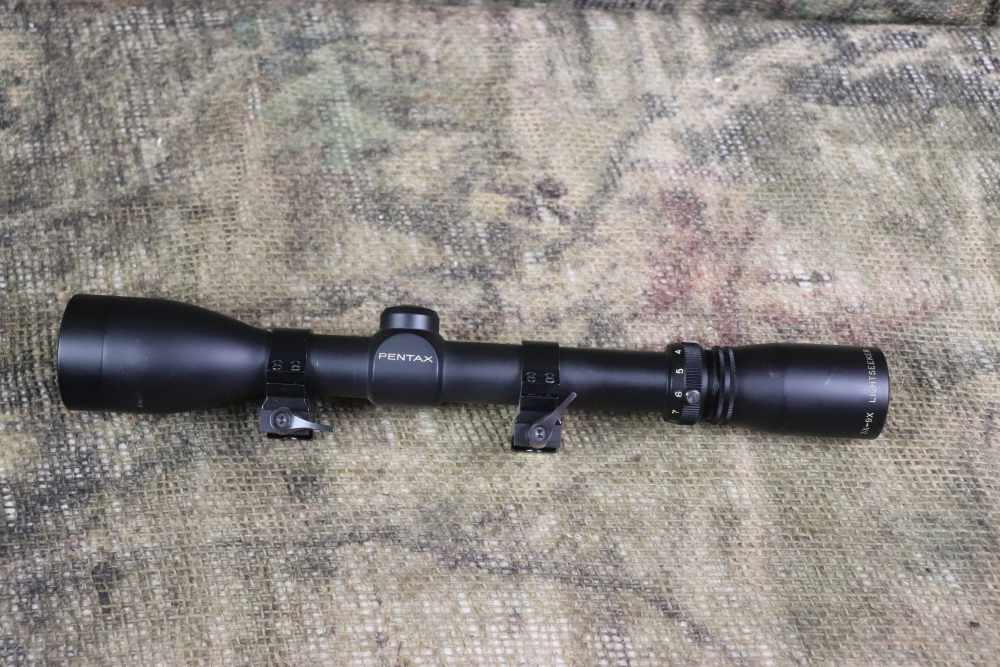 Pentax Lightseeker 3-9x rifle scope with scope rings penny start ...