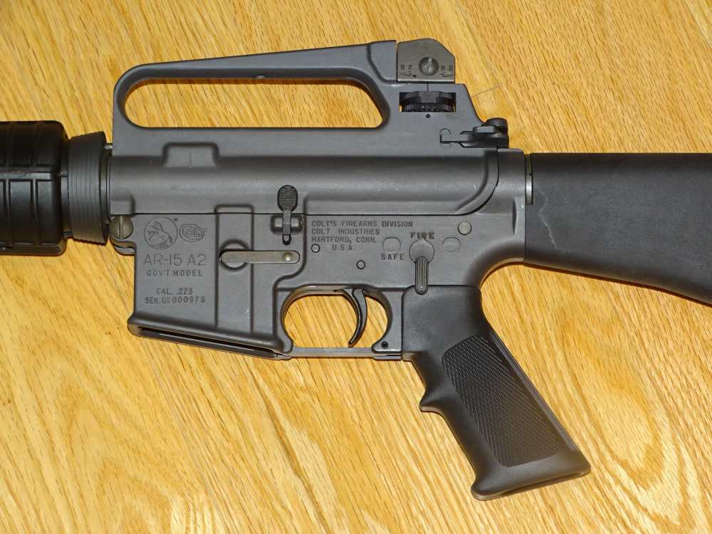 MINTY Pre-Ban COLT AR-15A2 Gov't Model R6550 GS Prefix 3 Digit Serial ...