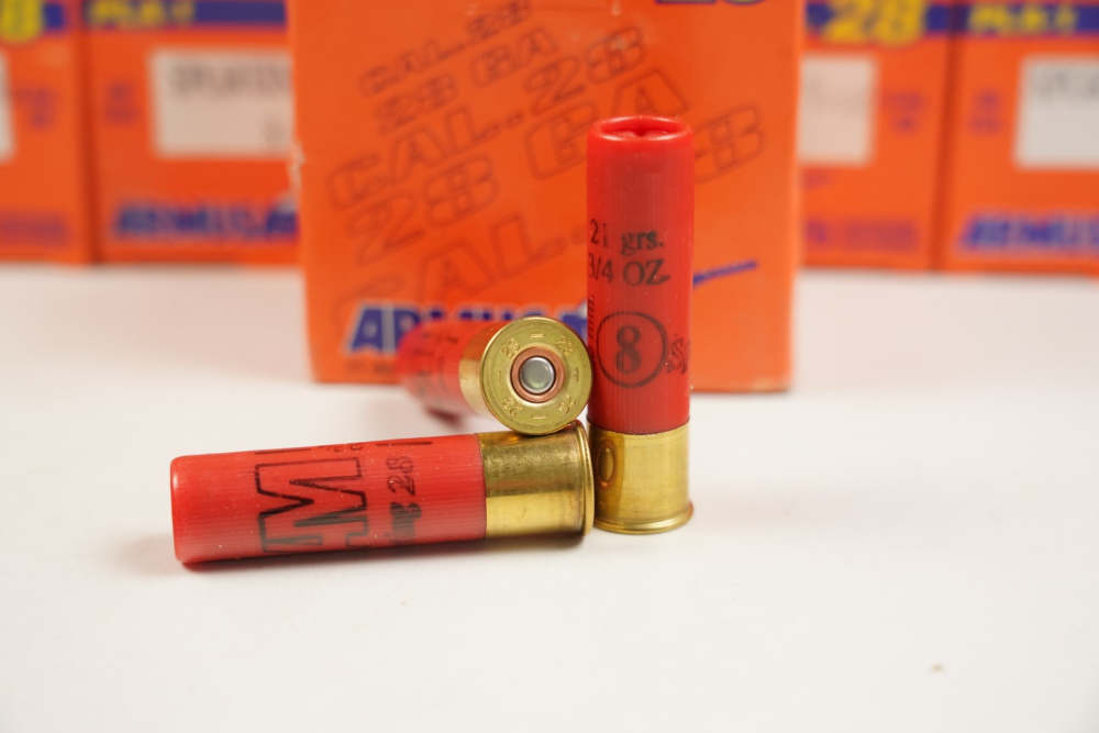 400x 28 Ga Armusa ¾ Oz #8 Lead Shot Shotgun Ammo - Shotgun Shells at ...