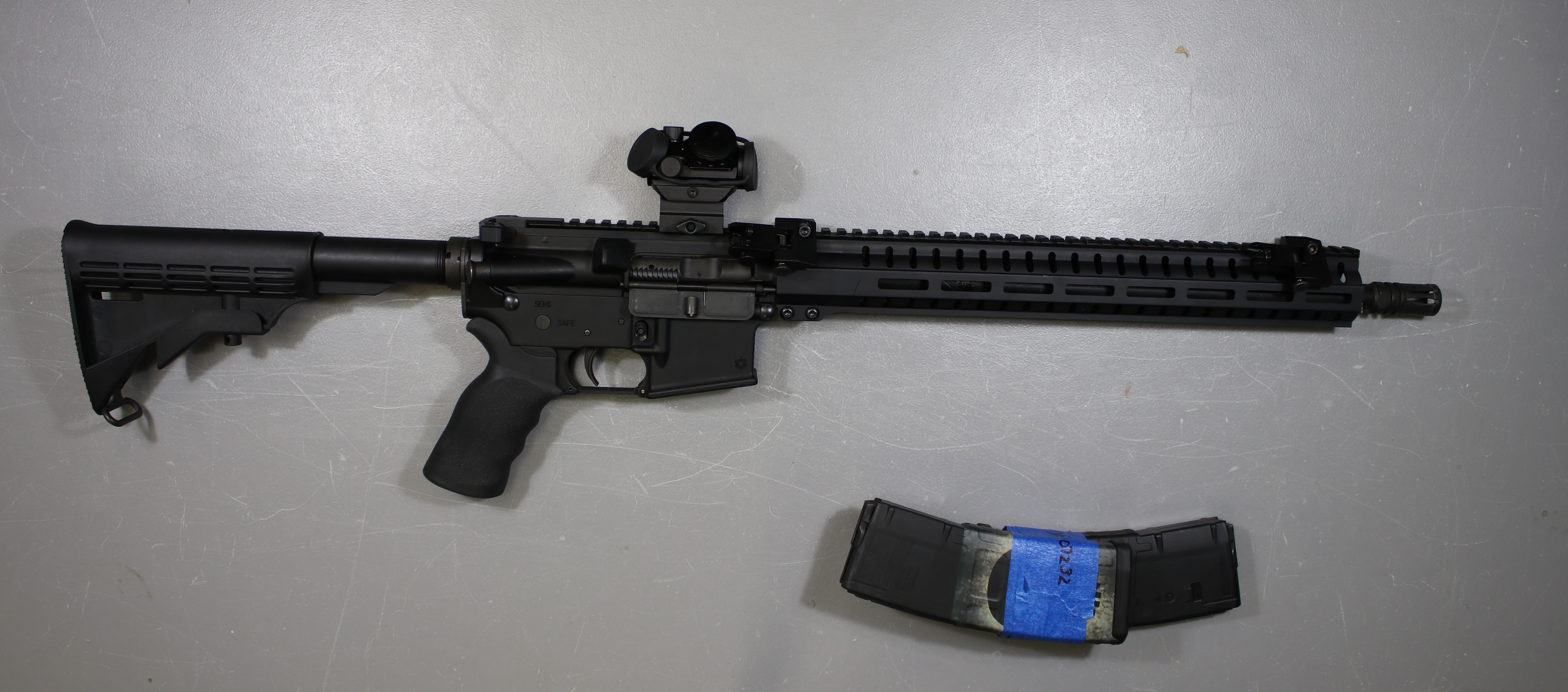 CMMG MK4 AR-15 9mm 16" Barrel Bushnell Red Dot 2 Magazines - Semi Auto ...