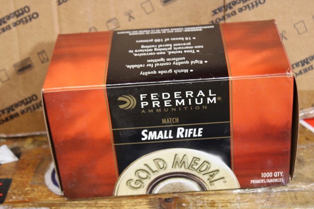 FEDERAL PRIMERS GM205M SMALL RIFLE MATCH PICKUP ONLY TAMPA FL NO HAZ ...