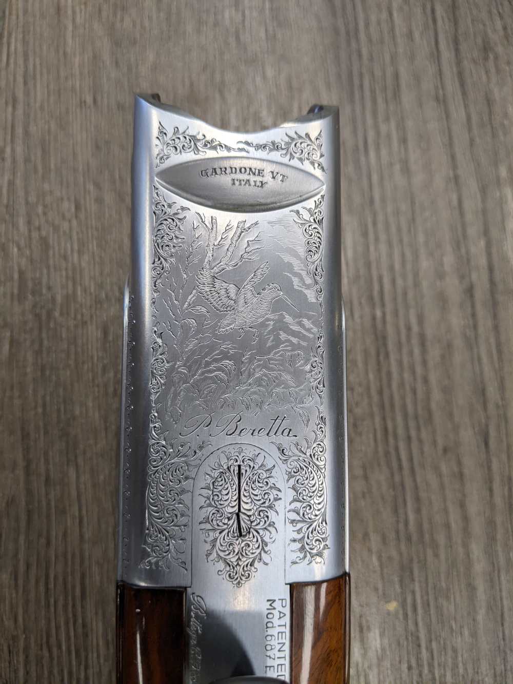 Beretta 687 EELL Diamond Pigeon X-Trap Combo 12GA Bottega Giovanelli 32 ...