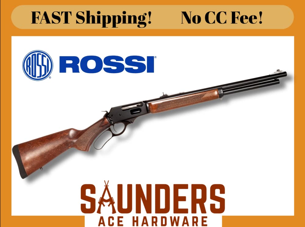 ROSSI R95 Lever Action Rifle 45-70 Gov 6R 22" Adjustable Front Rear ...
