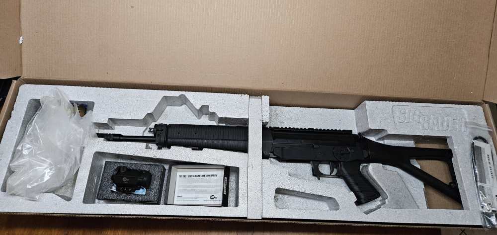 Sig 556r 7.62x39 556 Russian R556-762R-16B SIG556R ak47 red dot box ...