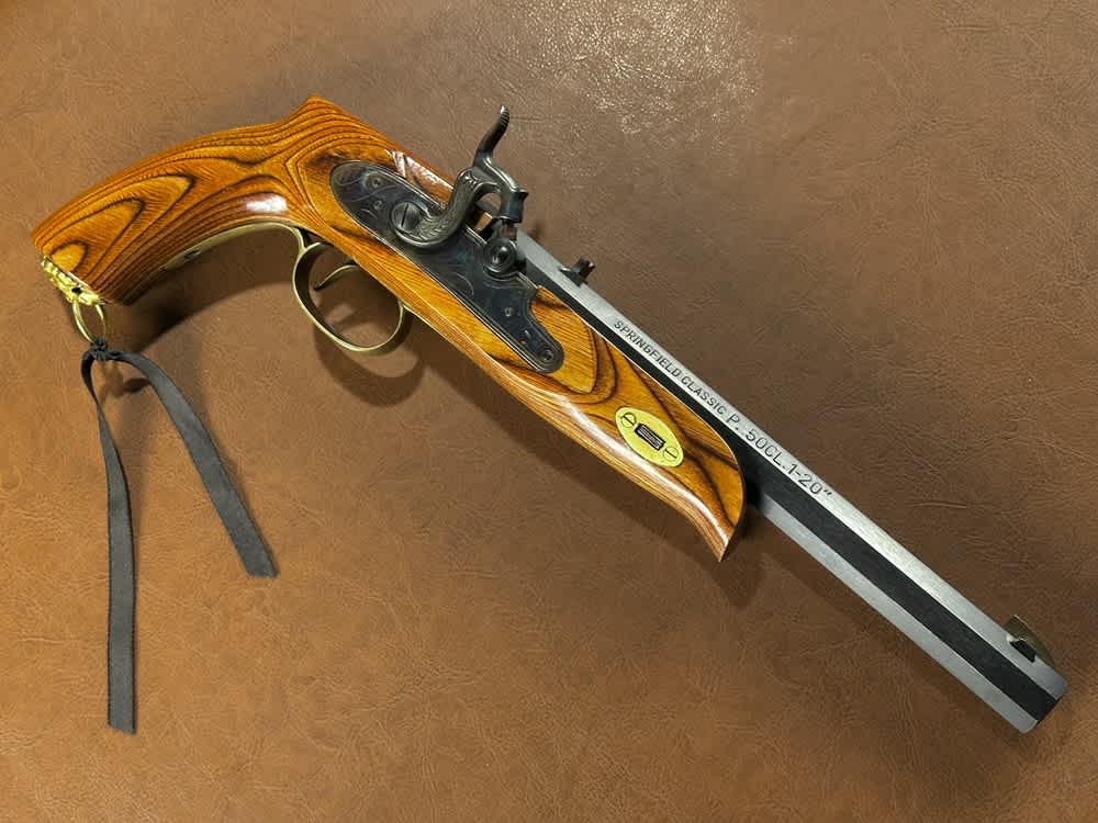 Vintage Traditions Springfield Classic .50 Cal Percussion Frontier ...