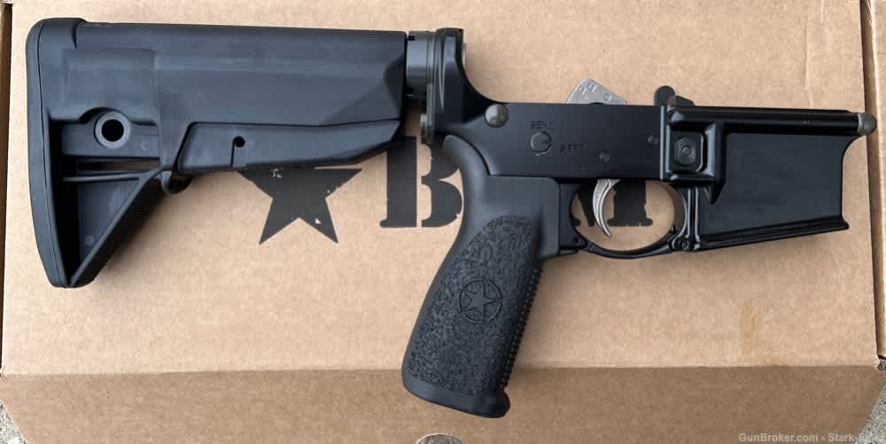 BCM Lower Group w/Stock Mod 0 Black COSMO (BLEM) Authorized Dealer ...