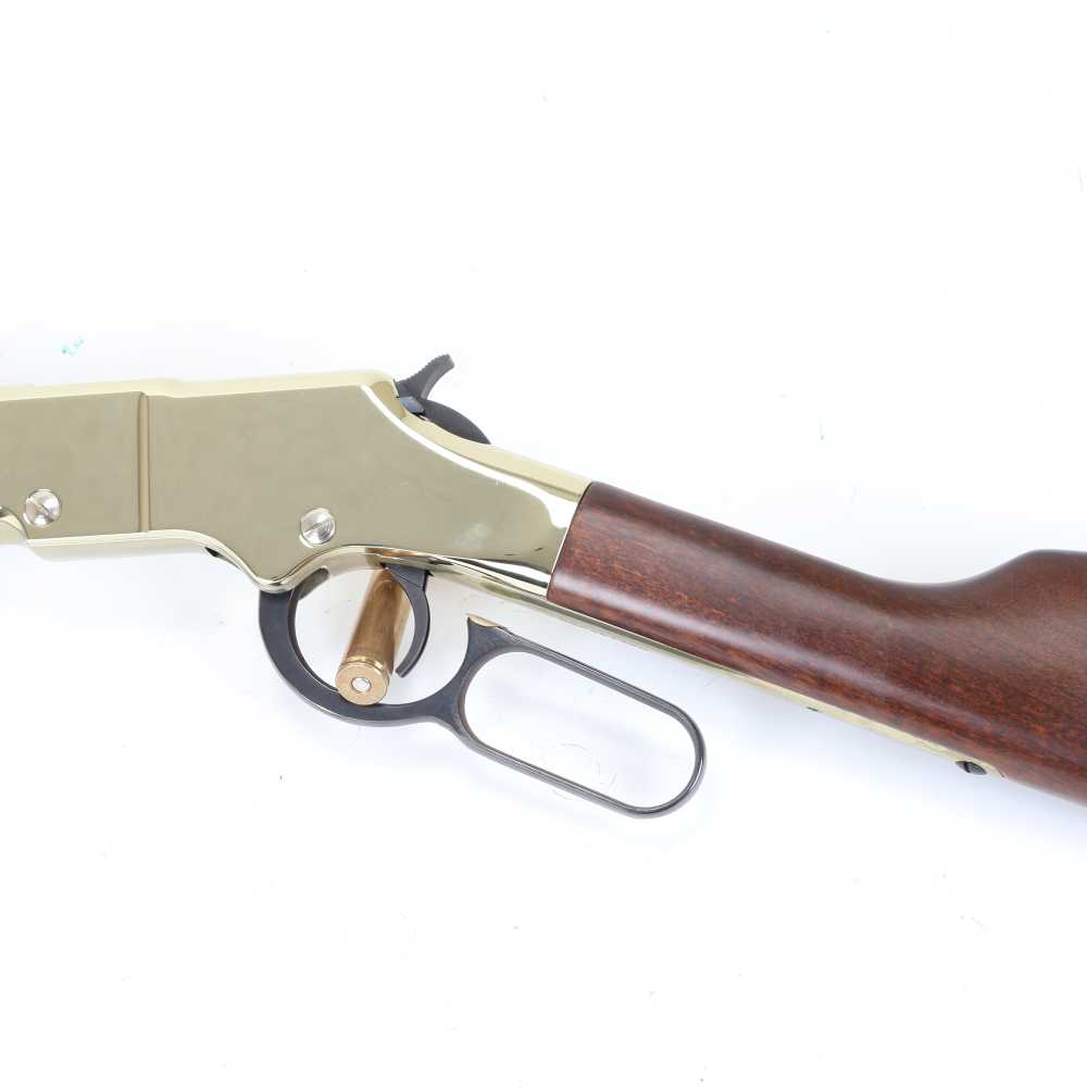 Henry Golden Boy .22 Magnum, 20.5” BBL, Two Tone Blued/Brass, Walnut ...