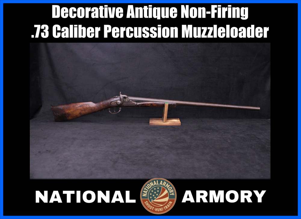 *Antique* Decorative Non-Firing .73 Caliber 30" BBL Percussion ...