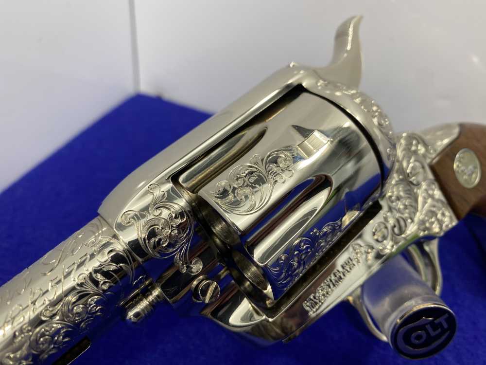Colt Single Action Army - Factory "A" Engraved - *FOR STEPHEN J. ADAMS ...