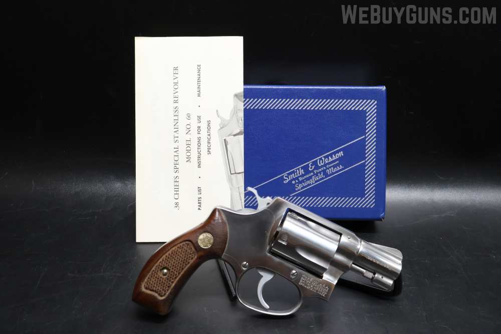 Smith & Wesson Model 60 (No Dash) Revolver .38 Spl - Revolvers at ...