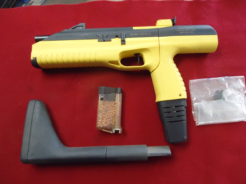 DROZD Bumble Bee Electric / CO2 / 1 / 3/ 6 Auto Burst BB Gun Russia ...