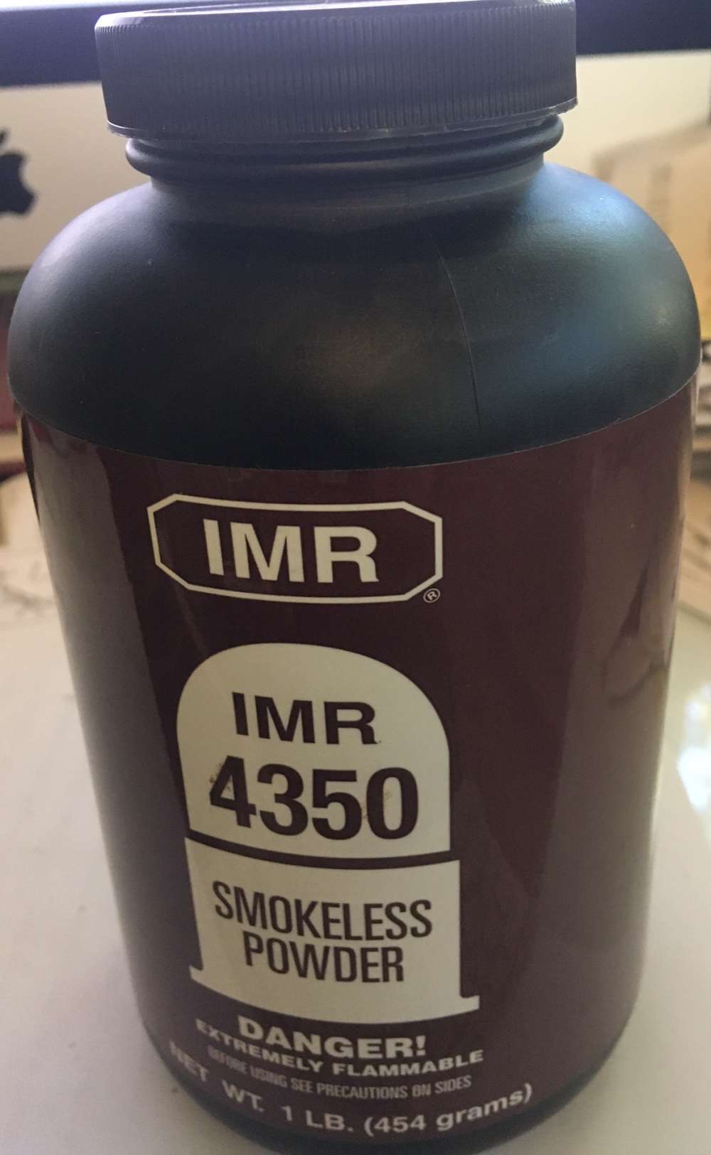 One pound can IMR 4350 - Reloading Powder at GunBroker.com : 1137292380