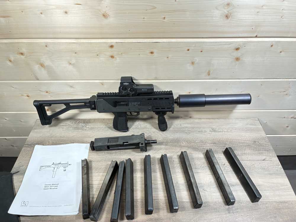 Military Armament Corp MAC-10 M10 9mm Transferable - Machine Guns at ...