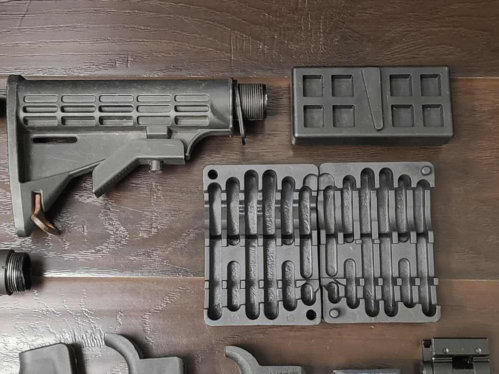 Lot of AR-15 Stocks, Buffer Tubes, Grips, Foregrips, Barrel & Mag Block ...
