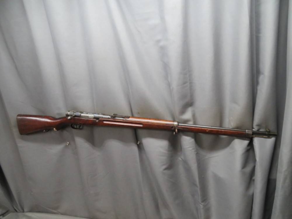 PRE WWII JAPANESE TYPE 38 ARISAKA RIFLE W/ MUM-“TEACH” MARKING - Curios ...