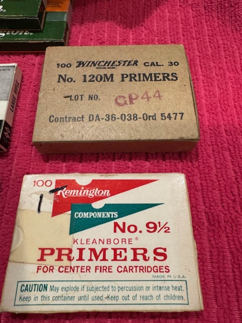 Mixed Primer lot, APS, Vintage, Military, Sm/Lrg Rifle - Reloading ...