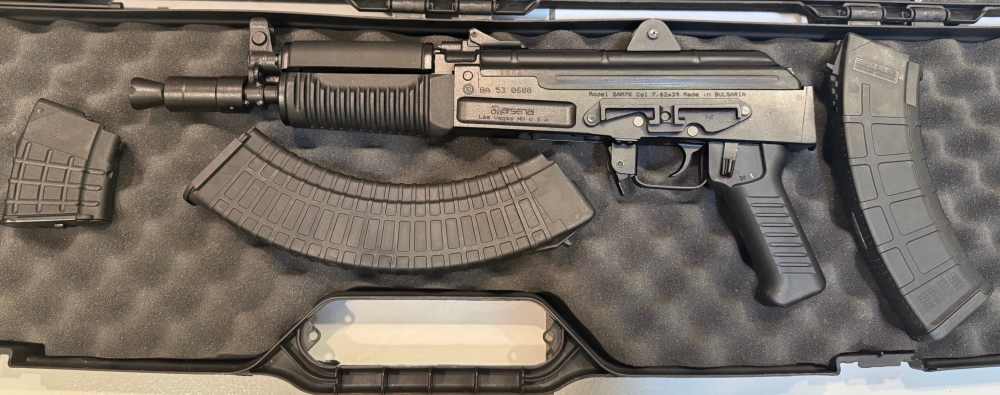 ARSENAL SAM7K 7.62x39mm Semi-Automatic Tactical Pistol, NIB - Semi Auto ...