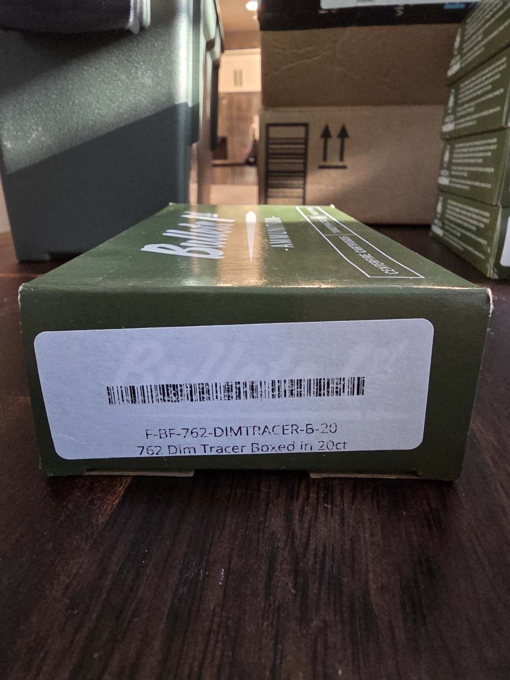 Bullets 1st Ammunition FMJ 20ct 7.62 NATO /.308 Dim Tracer - Rifle Ammo ...