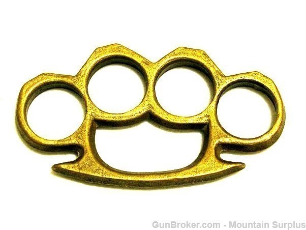 Solid Brass Knuckles, Knuckle Buster, Made in USA. The Real Thing ...