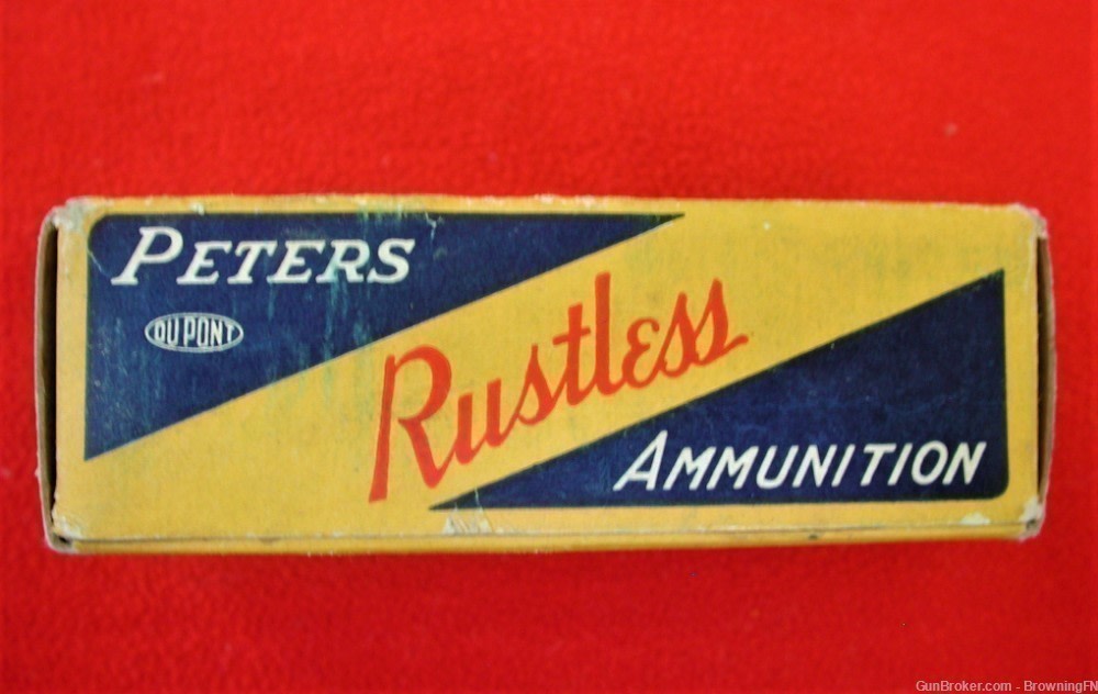 Prewar BOX Peters .38 Special Target Wadcutter Colt S&W Match Revolvers ...