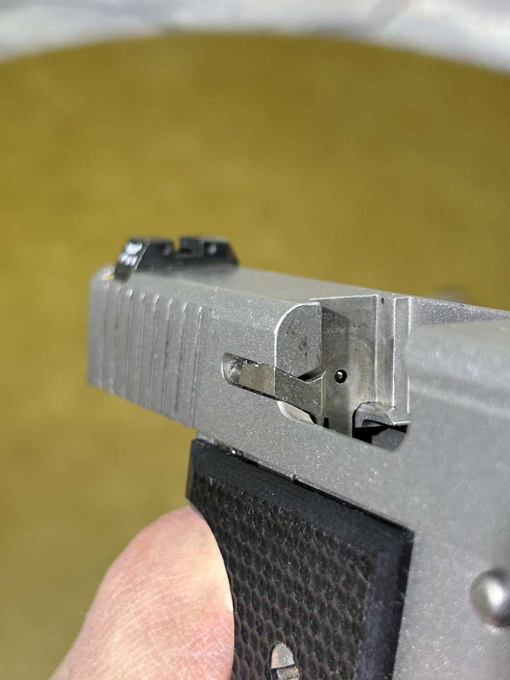 Upgraded Kahr MK9 Stainless NS G10 4 Mags Original Box Papers Excellent ...