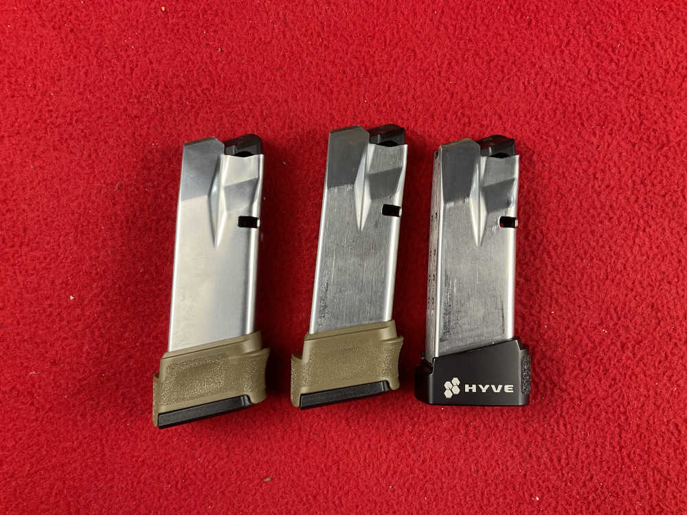 Springfield hellcat pistol magazine lot mag tan black HYVE 15 11 round ...