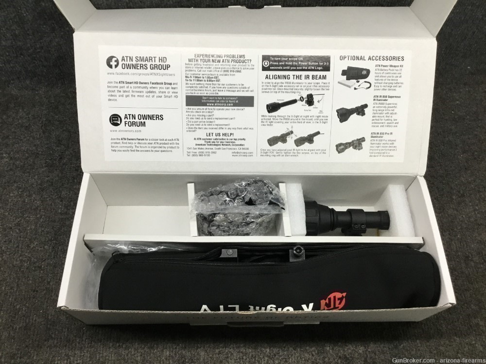ATN X-Sight LTV 3-9X Day Or Night Digital Rifle Scope W/Box Light ...