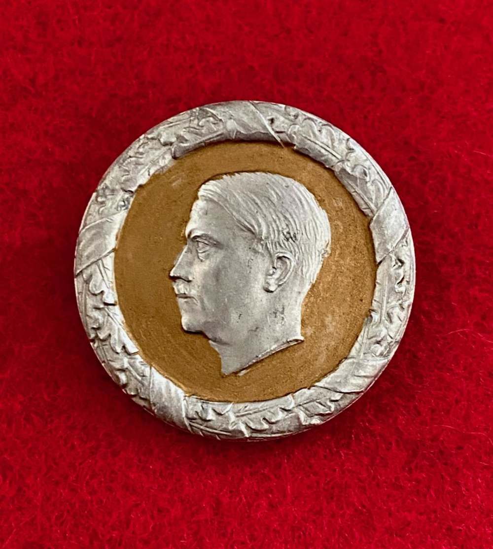 WW2 German Adolf Hit-ler W.H.W. 1935-36 (MM L. Christian Lauer) Badge ...